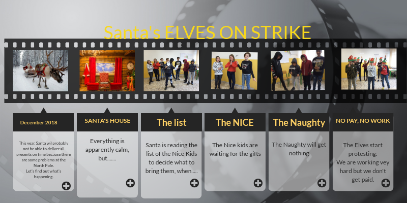 Santa's Elves on strike | Genially