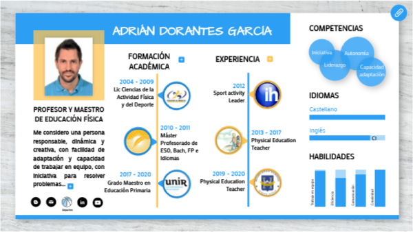 CV Adrián Dorantes García | Genially
