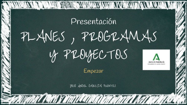 PLANES, PROGRAMAS Y PROYECTOS | Genially