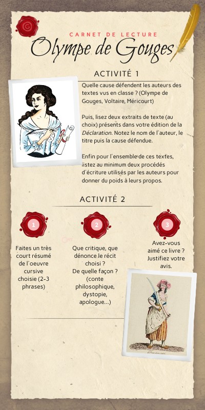 Carnet de lecture OdG