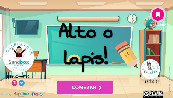 Alto o lapis | Genially