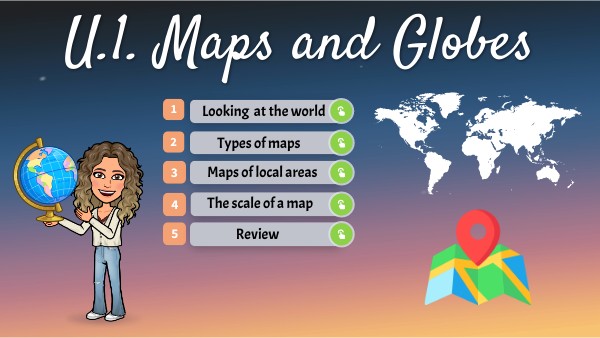 Unit 1. Maps and globes