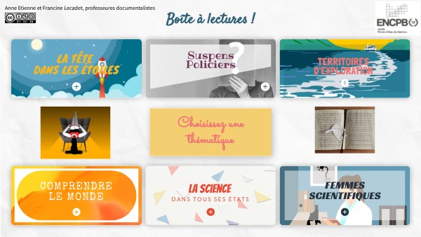 Boîte de lectures CDI ENCPB