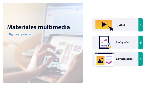 Materiales multimedia