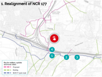 Realignment of National Cycling Route (NCR) 177 | Genially