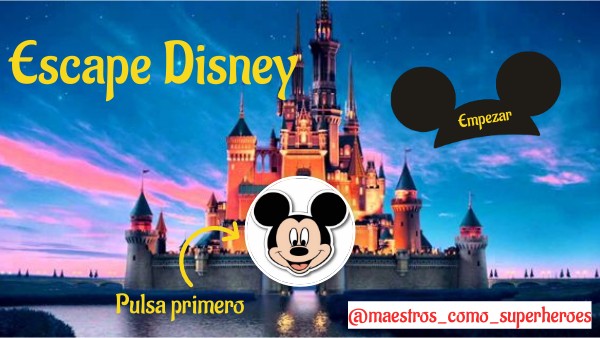 escape disney | Genially