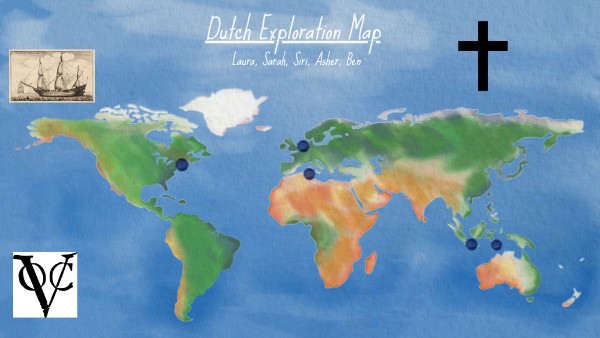 DUTCH EXPLORATION MAP