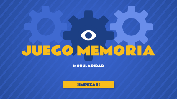 Juego memoria Modularidad | Genially