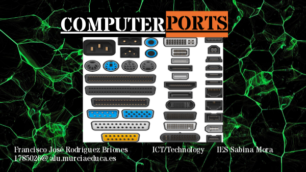 Ports of a computer | Genially