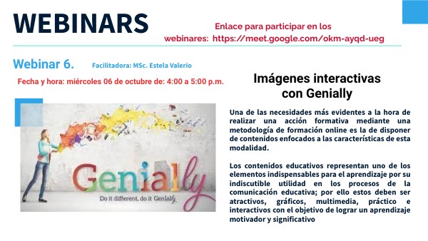 Webinar Imágenes interactivas con Genially | Genially