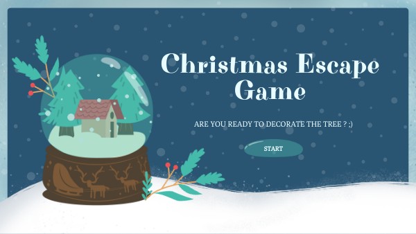 CHRISTMAS ESCAPE ROOM | Genially