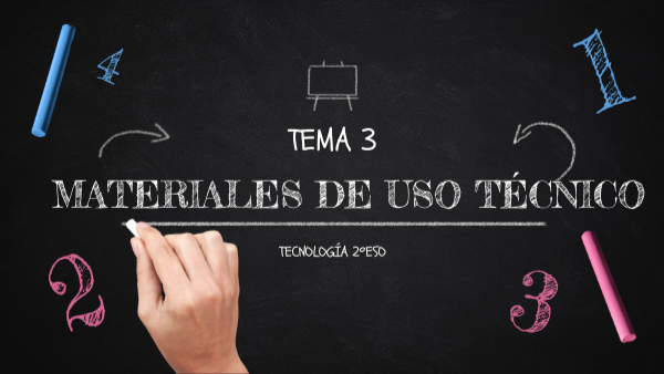 Tema. Materiales