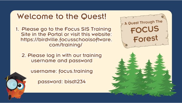 Quest Through the Focus Forest