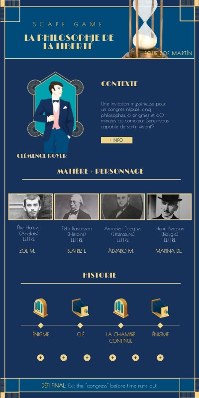 FRANCÉS- INFO SCAPE GAME 2