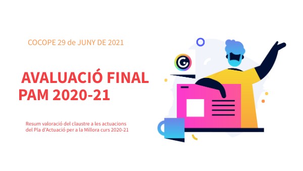AVALUACIÓ FINAL DEL PAM 2020-21 | Genially