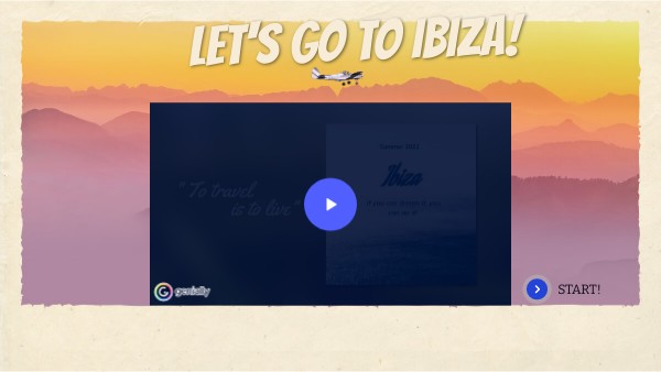 Let's go to Ibiza: Escaperoom | Genially