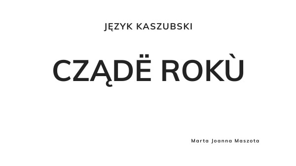 CZĄDË ROKÙ | Genially