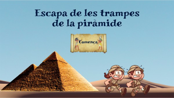 ESCAPE ROOM ANTIC EGIPTE | Genially