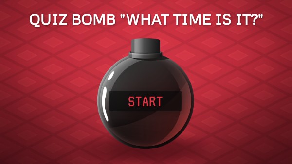 QUIZ BOMB What time is it? | Genially