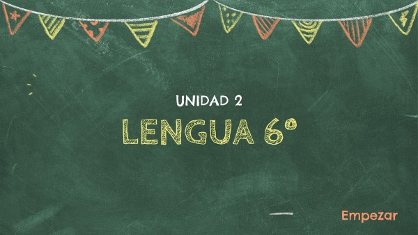 LENGUA 6º TEMA 2 | Genially