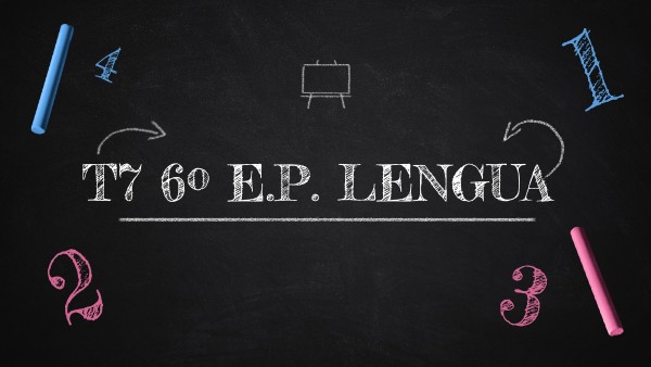 LENGUA 6º TEMA 7 | Genially