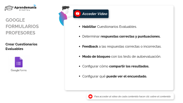 4. Formularios Google - Profesores | Genially