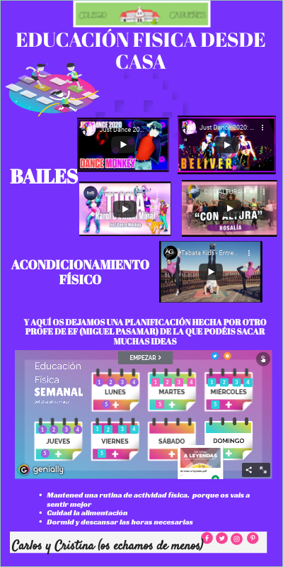 EF en casa | Genially