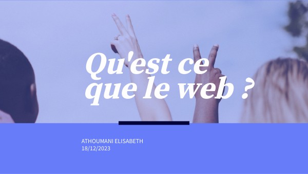Le Web | Genially