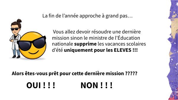 EG niveau 4eme - fin d'année