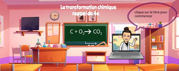 Transformation chimique ( révision de 4e)