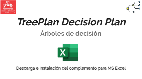 TreePlan-complemento MS Excel | Genially