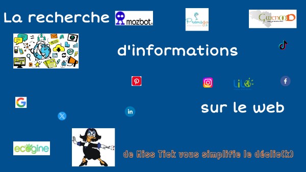 La recherche d'informations sur le web | Genially