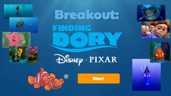Breakout: Dory | Genially