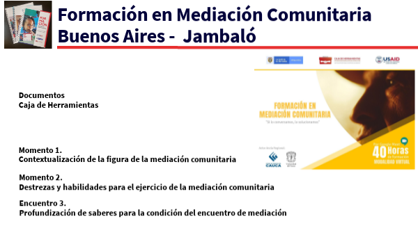 Mediación comunitaria