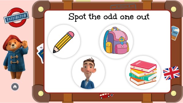 SPOT THE ODD ONE OUT_3 | Genially