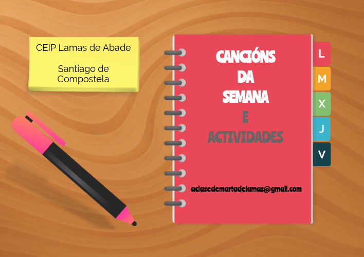 Cancións da semana 01 | Genially