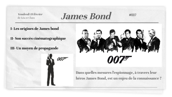 James Bond | Genially