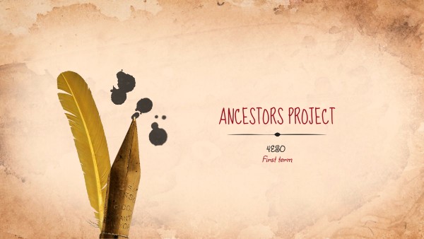ANCESTORS PROJECT E4