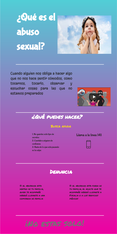 Prevención del abuso sexual | Genially