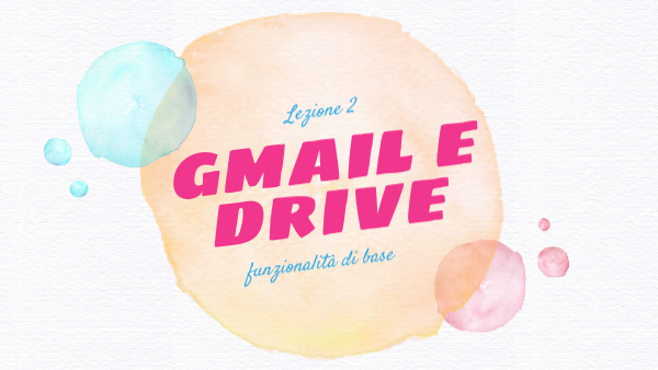 Gmail e Drive | Genially