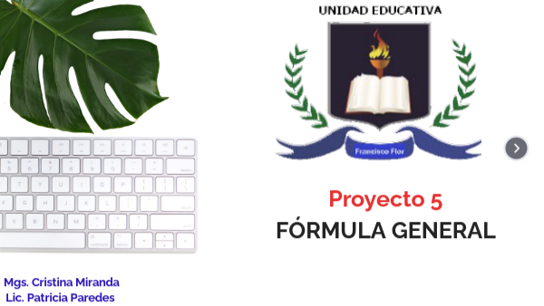 Fórmula General 10mo