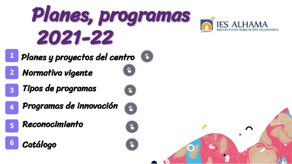 Planes y proyectos 2021