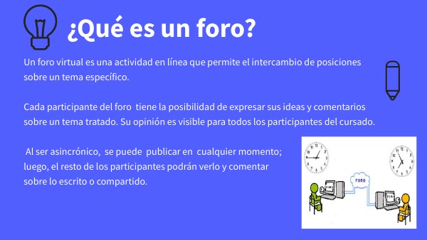 Foros virtuales educativos