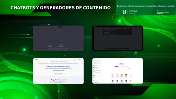Chatbots y generadores de contenido | Genially