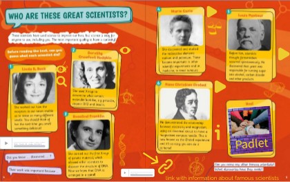 Great scientists | Genially