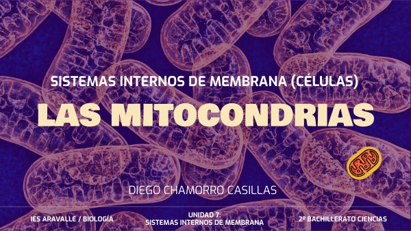 MITOCONDRIAS - DIEGO CH. - BIOLOGÍA - 2º BACH | Genially