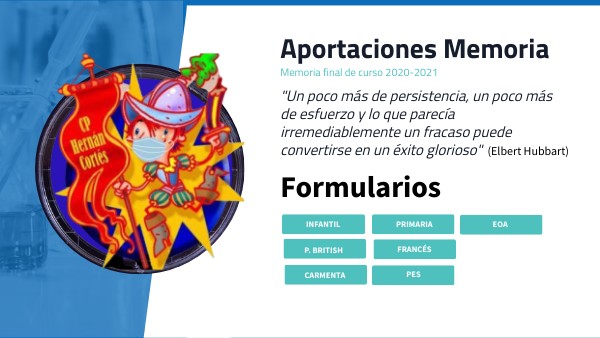 CLAUSTRO: Aportaciones memoria final de curso 20-21