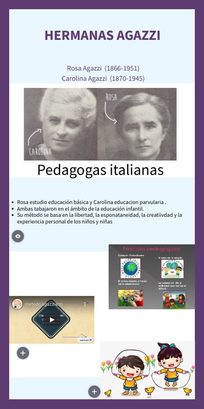 Hermanas agazzi | Genially