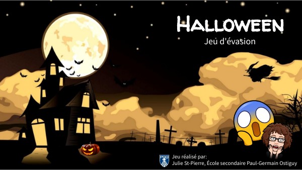 Halloween-Jeu d'évasion | Genially