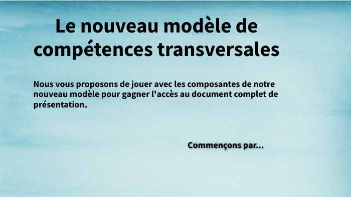 Découvrir les compétences | Genially